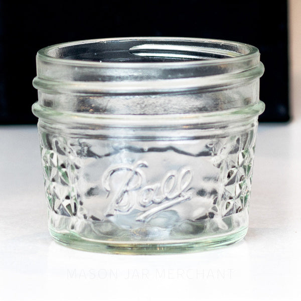 Ball Quilted Regular Mouth Quarter Pint - Mason Jar Merchant